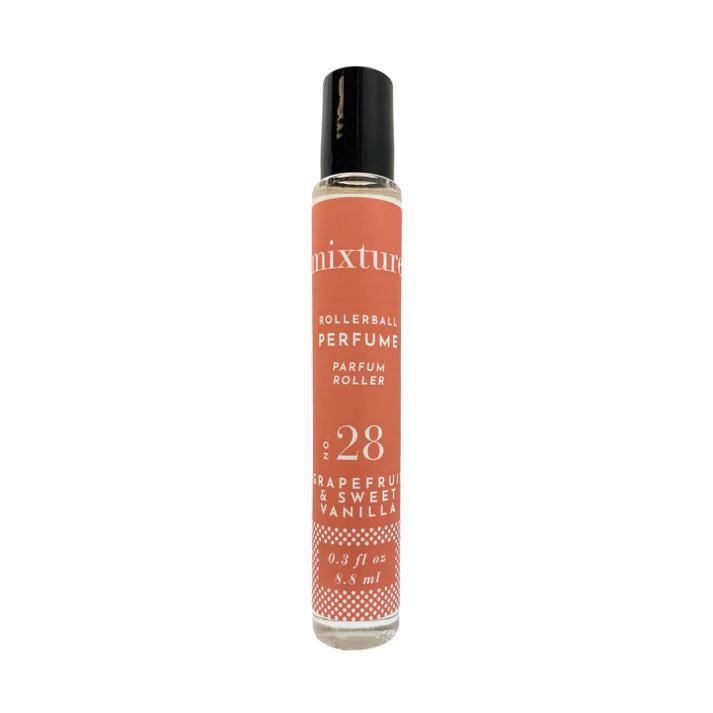 Mixture Rollerball Perfume Tall - No 28 Grapefruit & Sweet Vanilla, .3 ...