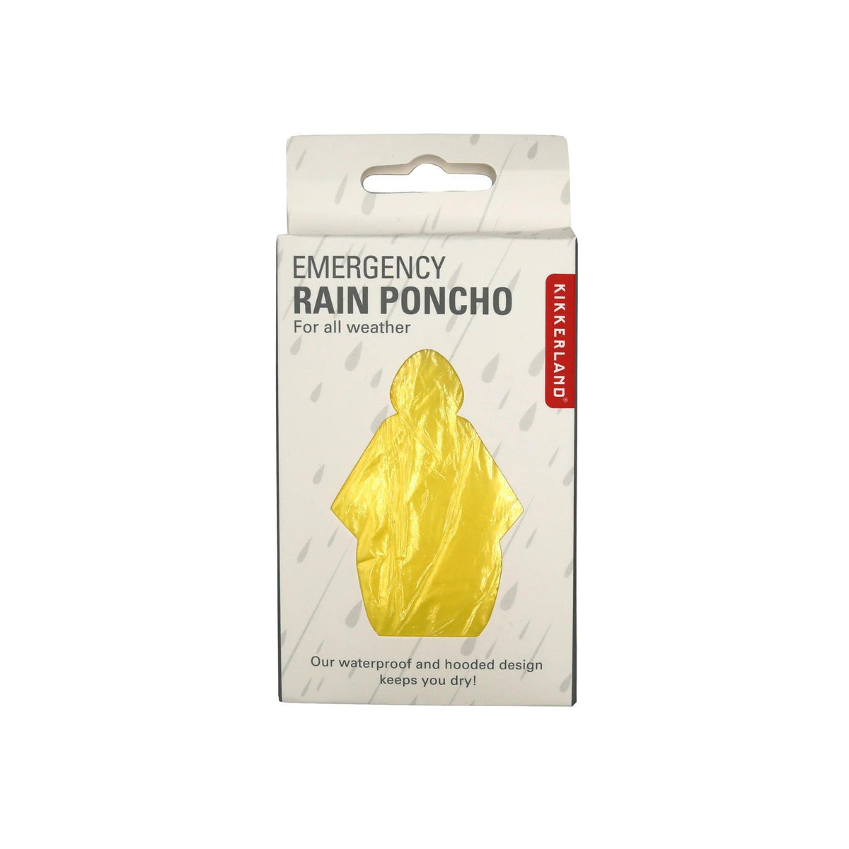 Emergency Rain Poncho – Lightweight, Portable & Reusable — Port Gamble ...