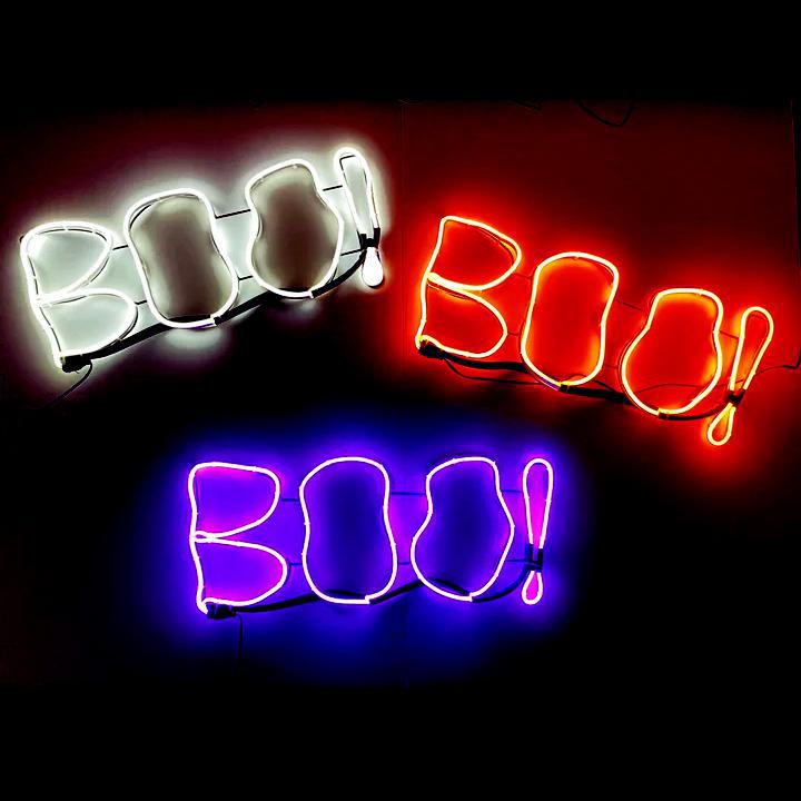 BOO Led Sign — Port Gamble General Store & Cafe