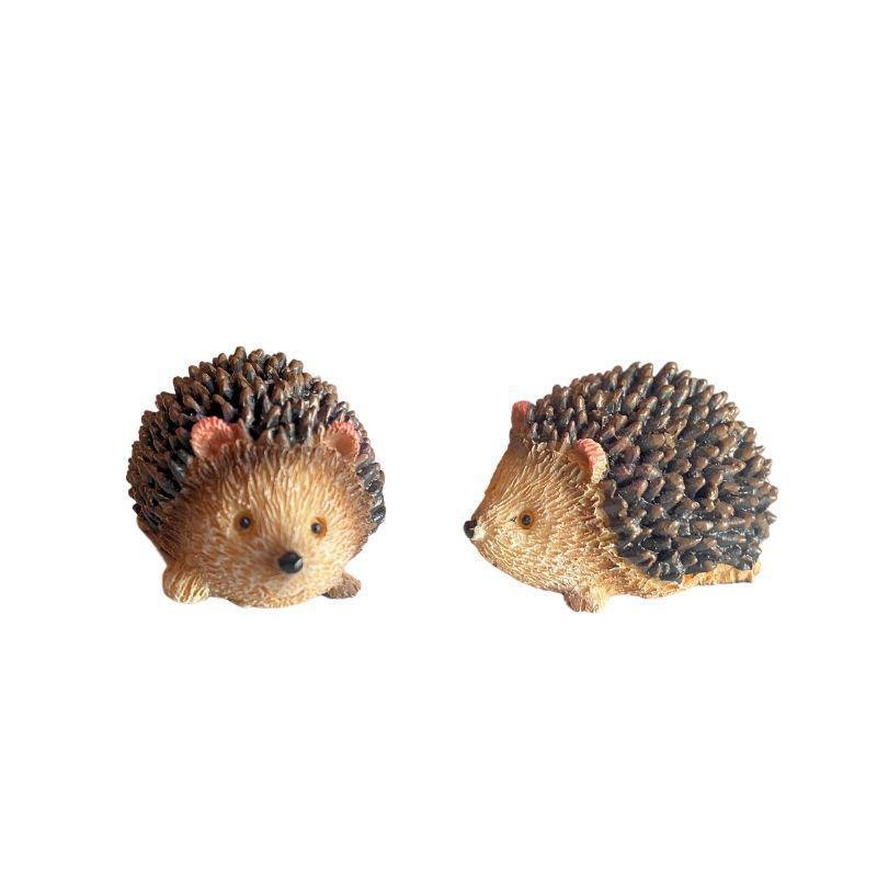 Mini Resin Hedgehogs – Adorable Decorative Figurines — Port Gamble ...