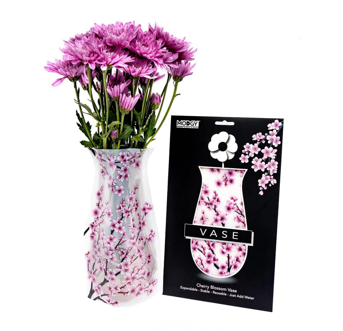 Modgy Cherry Blossom Expandable Vase – Reusable & Stylish Decor — Port ...