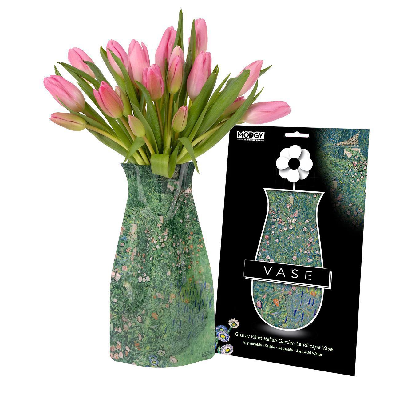 Modgy Gustav Klimt Italian Garden Vase – Expandable & Reusable — Port ...