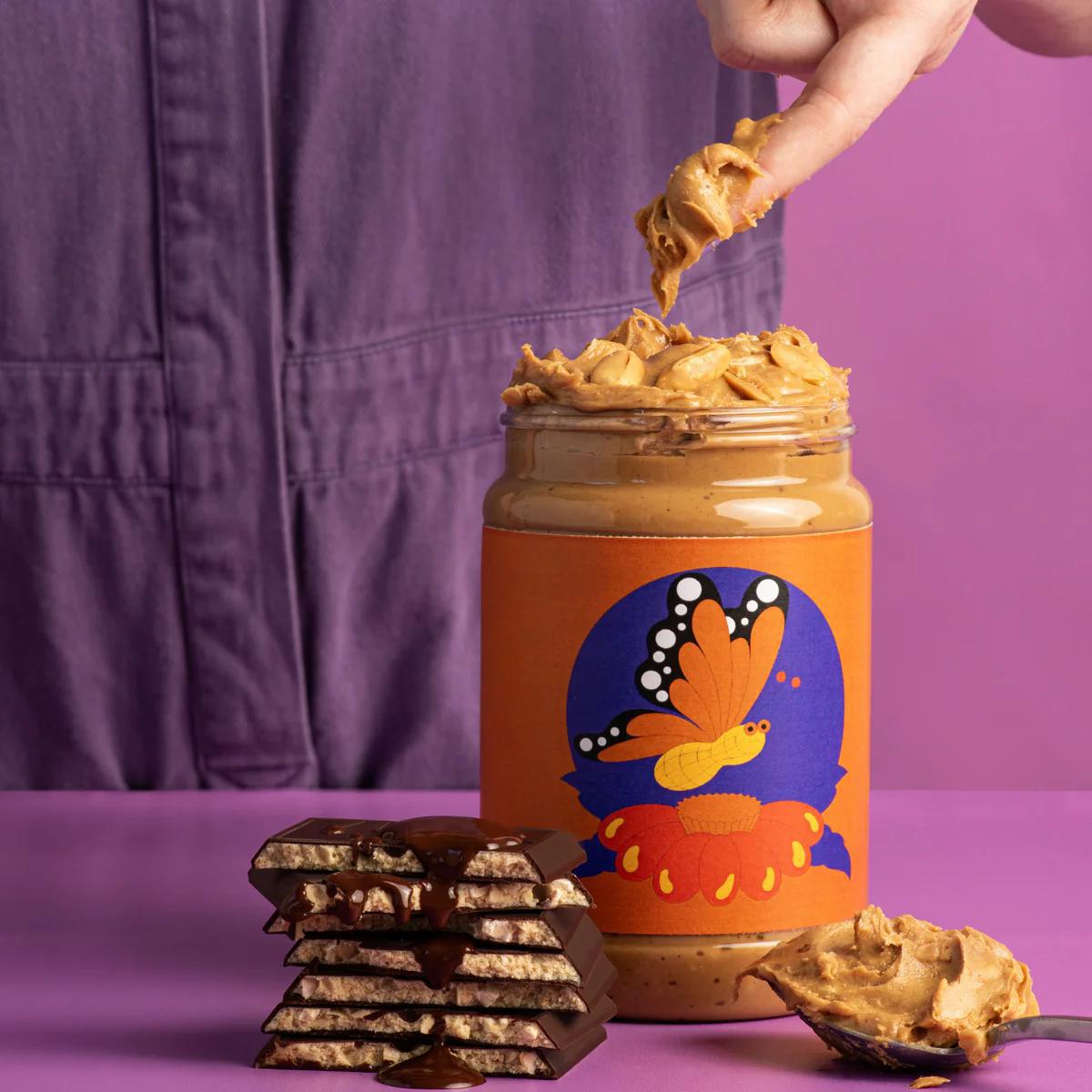 S. Chocolate Crunchy Peanut Butter-Fly — Port Gamble General Store & Cafe