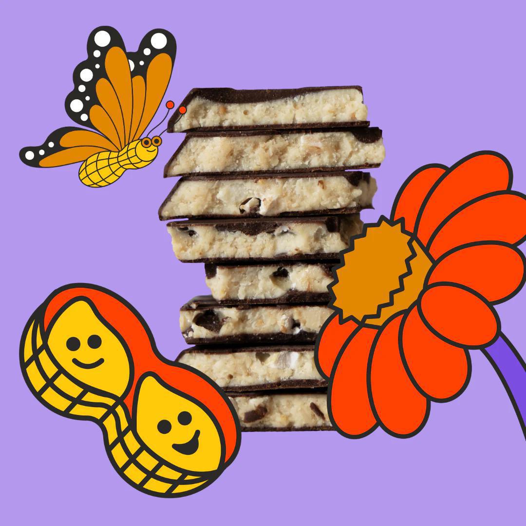 S. Chocolate Crunchy Peanut Butter-Fly — Port Gamble General Store & Cafe