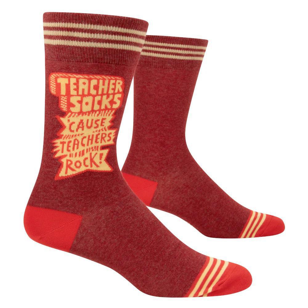 SW1004 Teachers Rock Men's Sock — Port Gamble General Store & Cafe