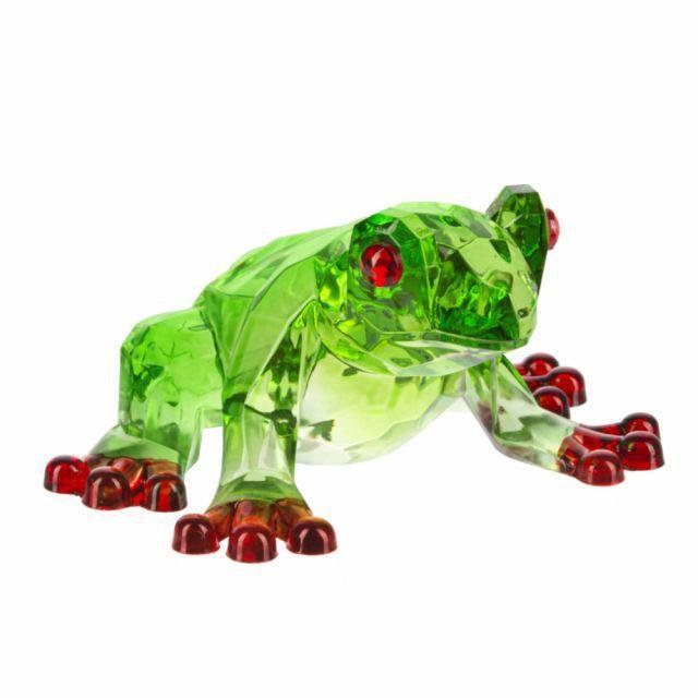 Ganz Crystal Expressions Green Tree Frog Figurine – 3.25" Acrylic ...