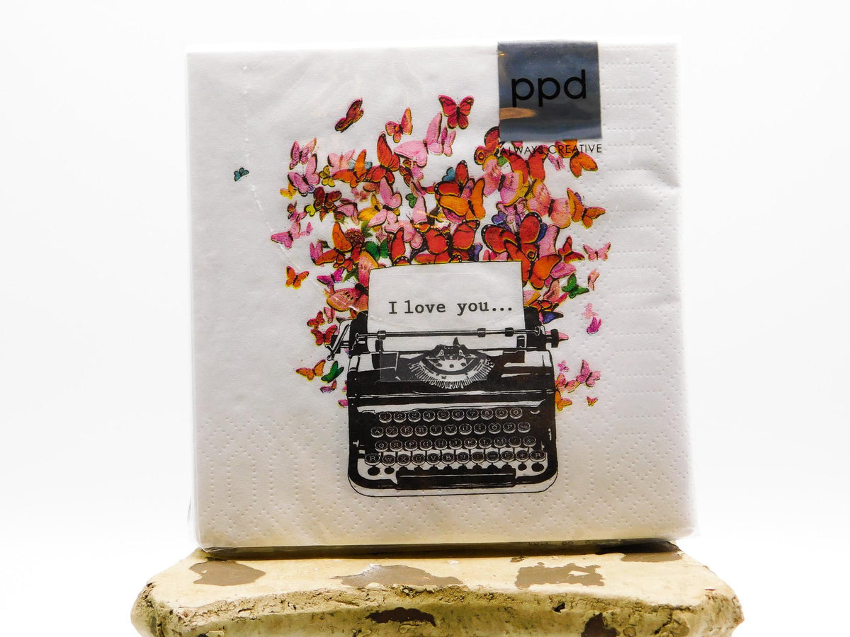 I Love You Beverage Napkins: Expressive Touch for Drinks — Port Gamble ...